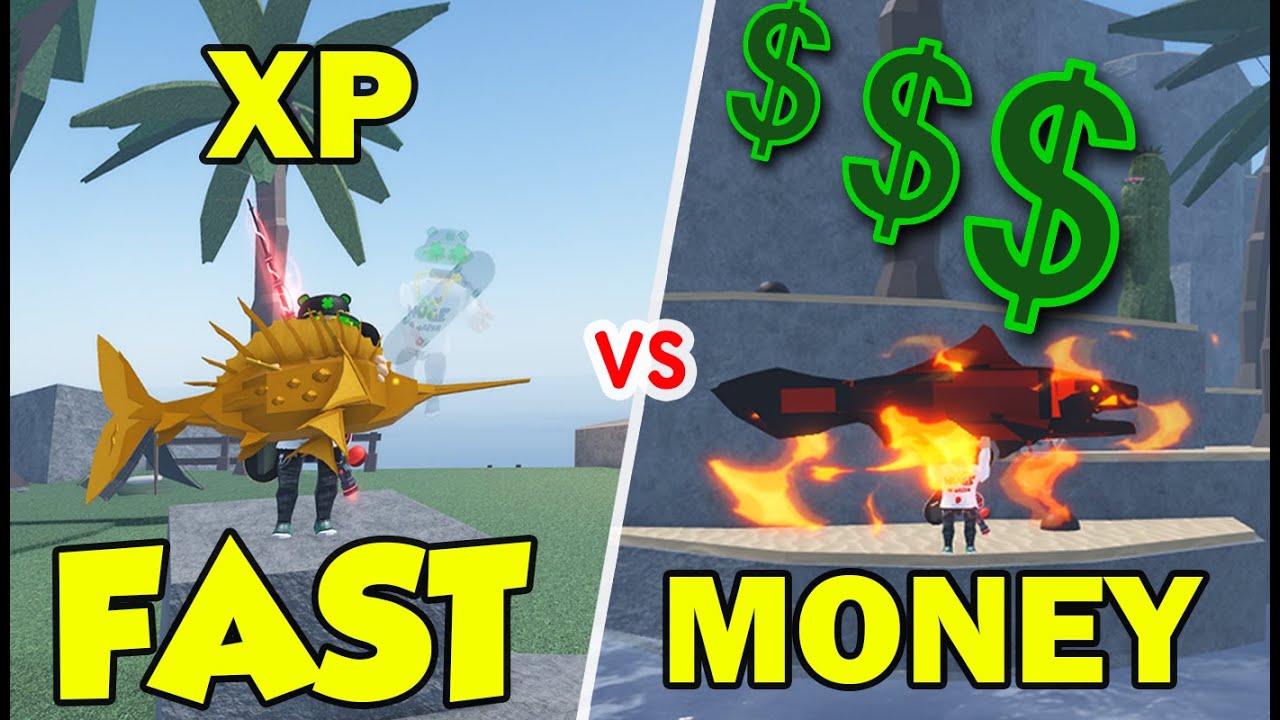 **NEW WAY** TO GET XP AND MONEY FAST in FISCH - YouTube