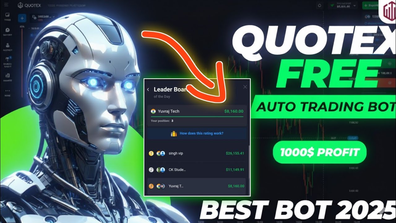 Quotex Auto Trading Bot Free | Binary Trading Bot | Yuvraj Tech - YouTube