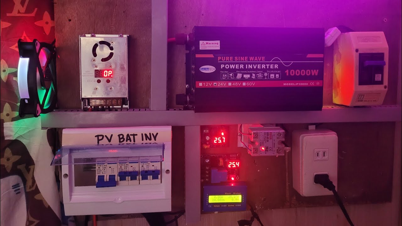 Cheap budget 24v pure off-grid solar setup na may UPGRADE PATH? - YouTube