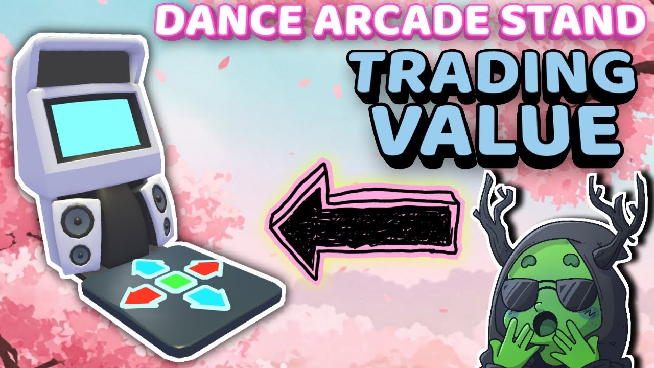 DANCE ARCADE STAND TRADING VALUE IN ADOPT ME! #dancearcadestand # ...