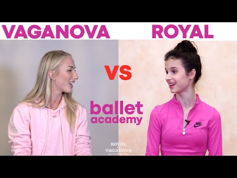 VAGANOVA vs ROYAL (Ballet Academy & School) Maria KHOREVA & Claudia DEAN