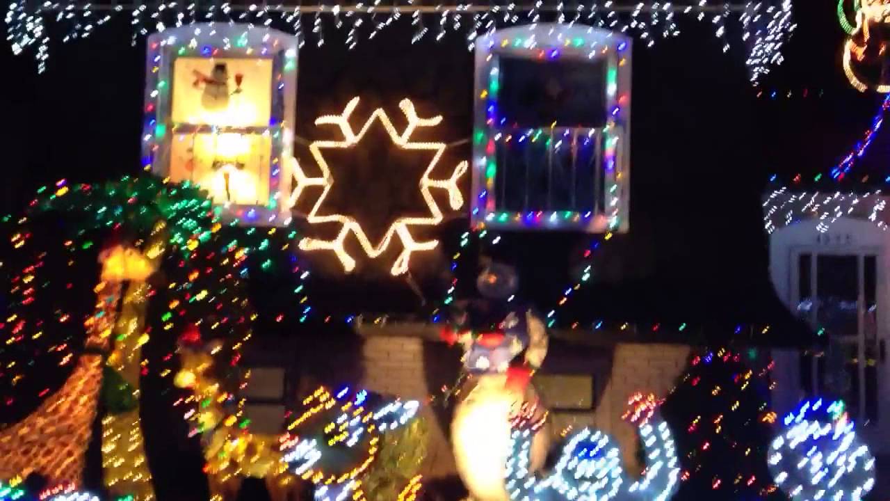 Crazy Christmas display - YouTube