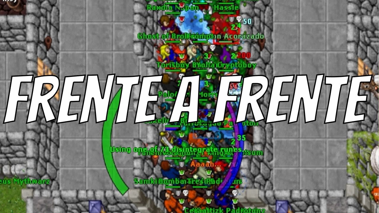Tibia War - Firmera - WAR SYSTEM EDRON FRENTE A FRENTE - parte 1 - YouTube