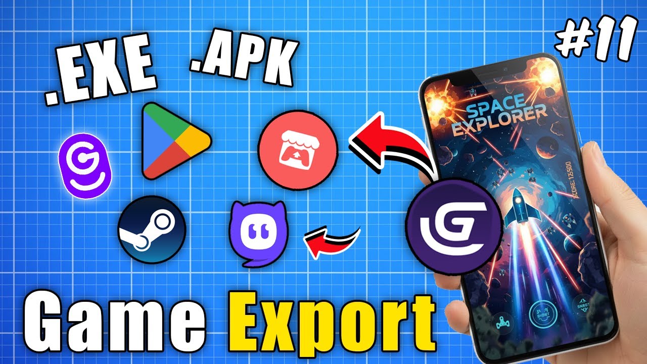 How To Export Your Game - Game making from Mobile - YouTube