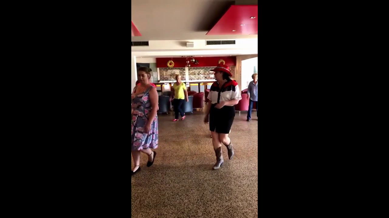 Country 2 step Line Dance (beginners) - YouTube