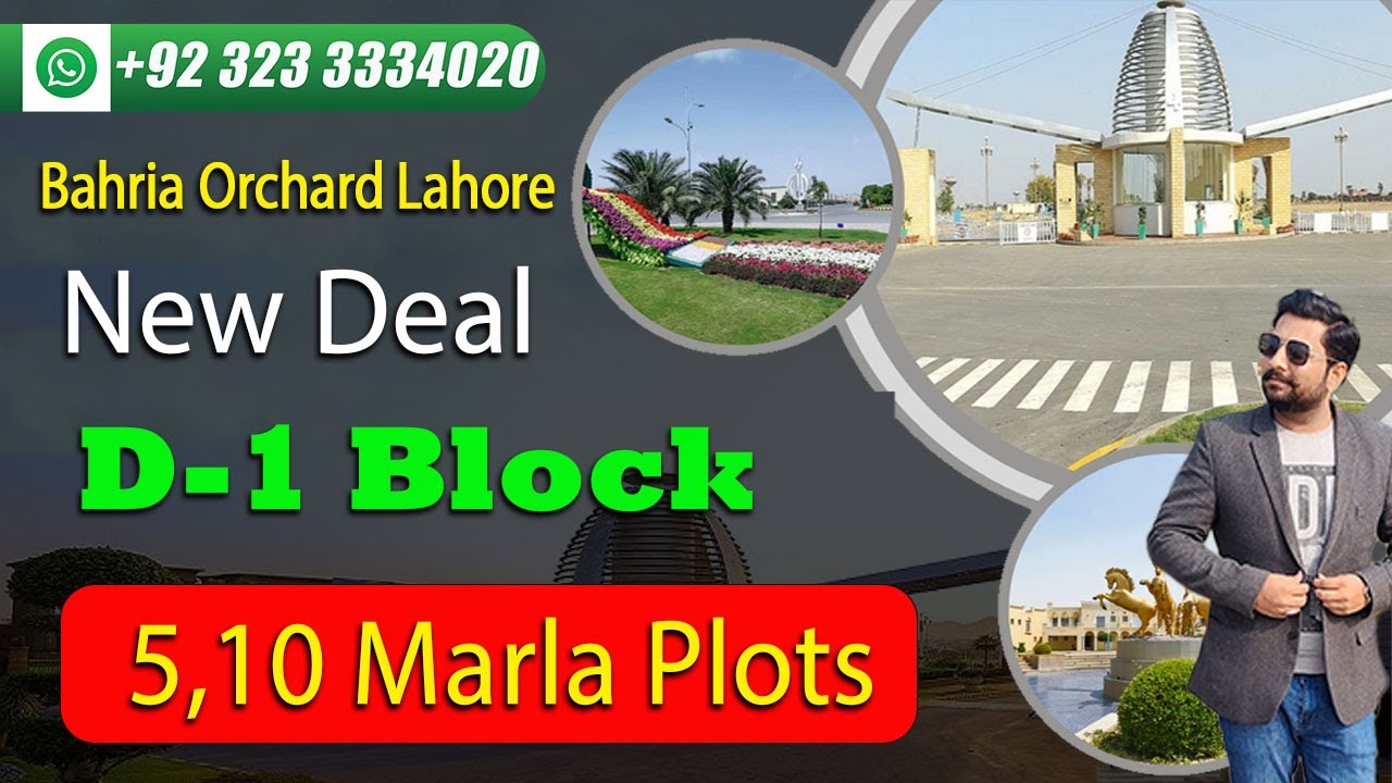 D1 Block | New Deal | Open Form | Bahria Orchard Phase 2 | No Tax ...