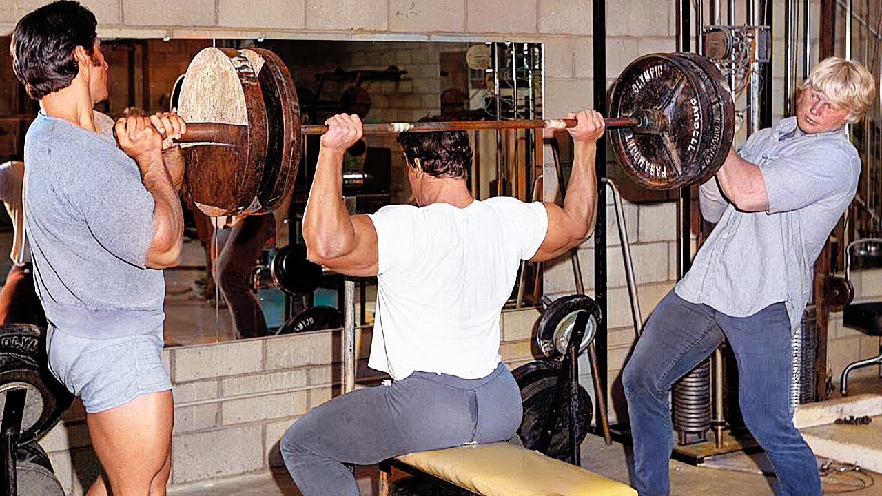 Heavy Shoulder Workout with Bodybuilding Legends – Arnold, Ronnie, Jay ...