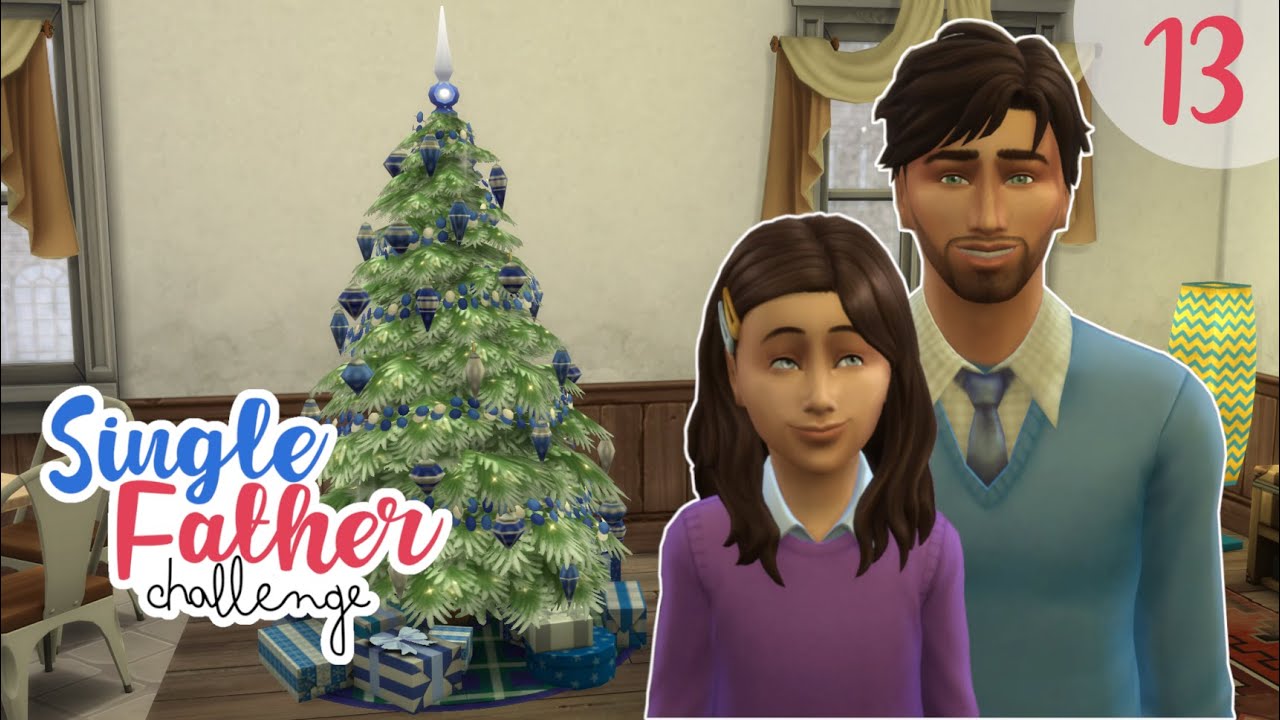 Albero di Natale 🎄 - Single Father Challenge - 13 - The Sims 4 ...