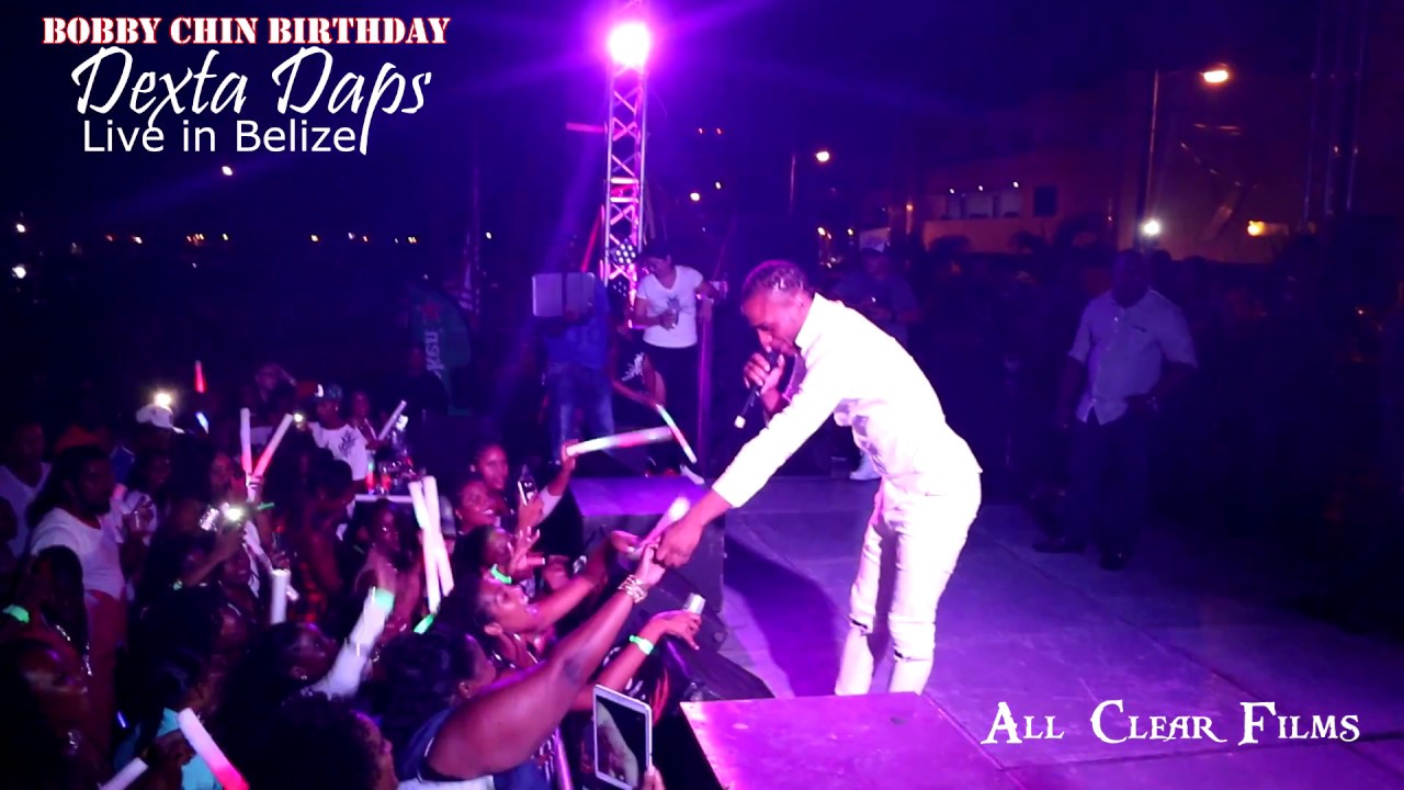 Dexta Daps live in Belize City - YouTube