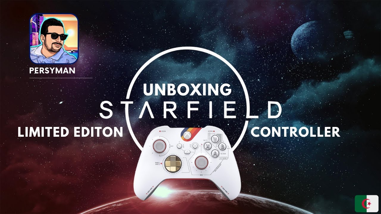 unboxing STARFIELD Collector's Edition controller - YouTube