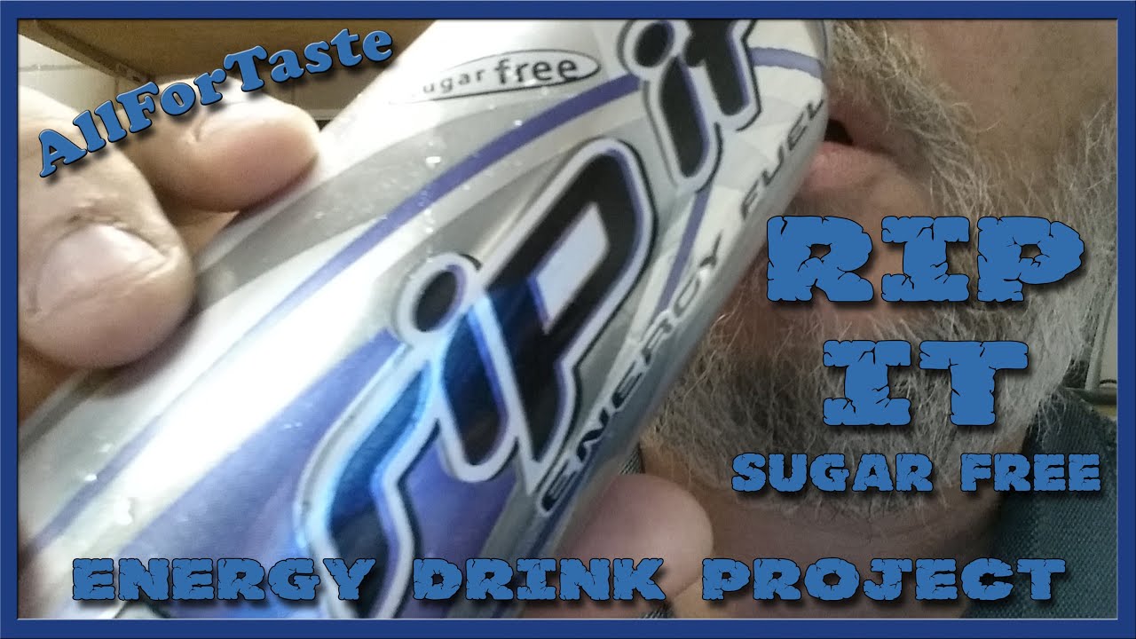 Energy Drink Project - Rip It Power Sugar Free - YouTube