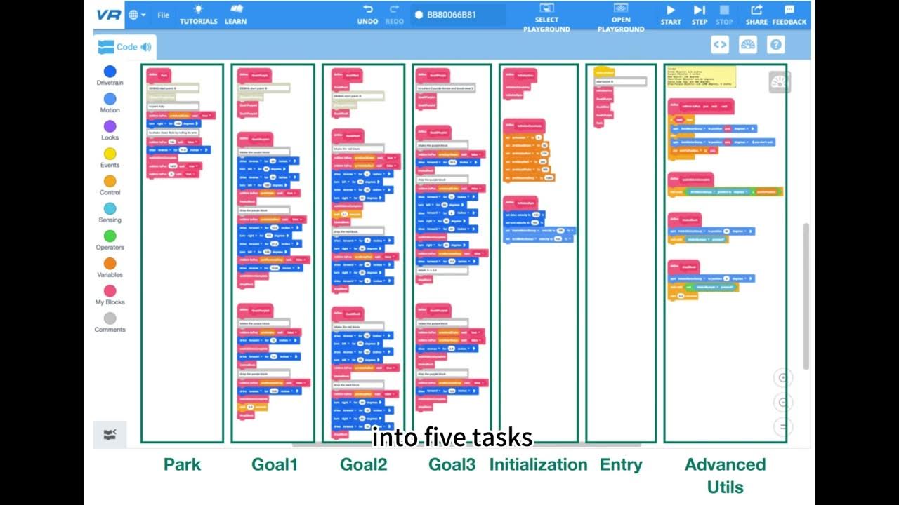 2023-2024 Full Volume VEXcode VR Skills Challenge, Team 80066B - YouTube