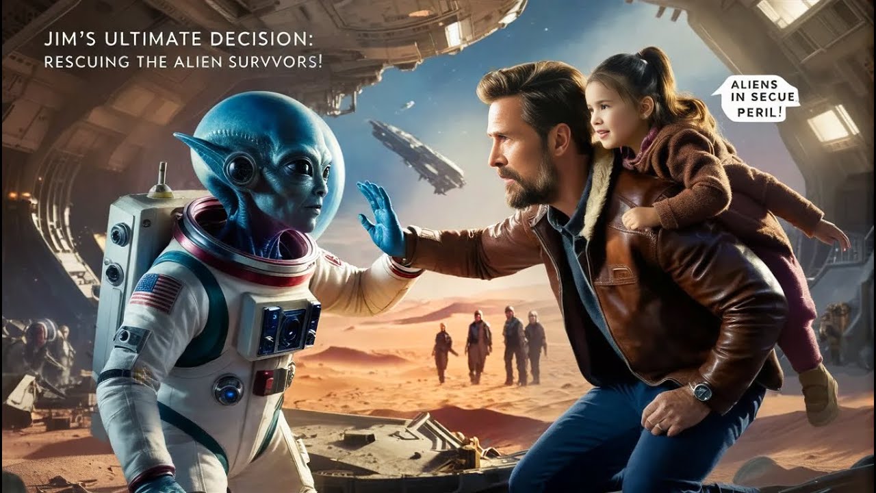 Jim's Ultimate Decision: Rescuing the Alien Survivors! | Sci-Fi Story ...