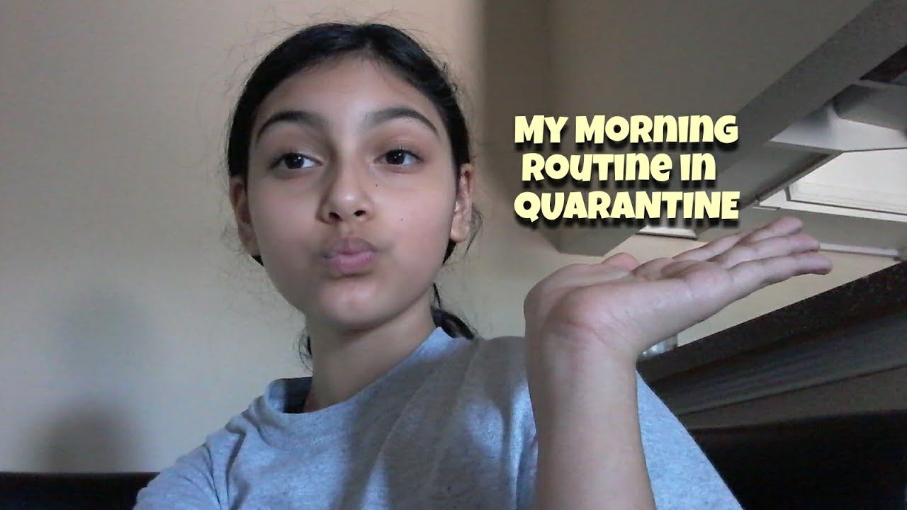 Morning routine in QUARANTINE - YouTube