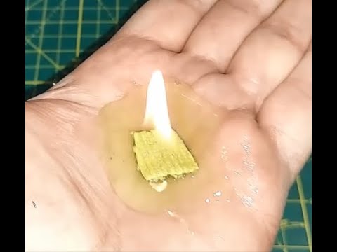 Making A Fireproof Gel - YouTube