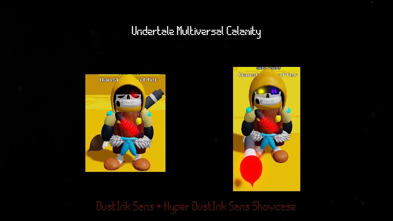 DustInk Sans + Hyper DustInk Sans [Showcase] [Undertale Multiversal ...