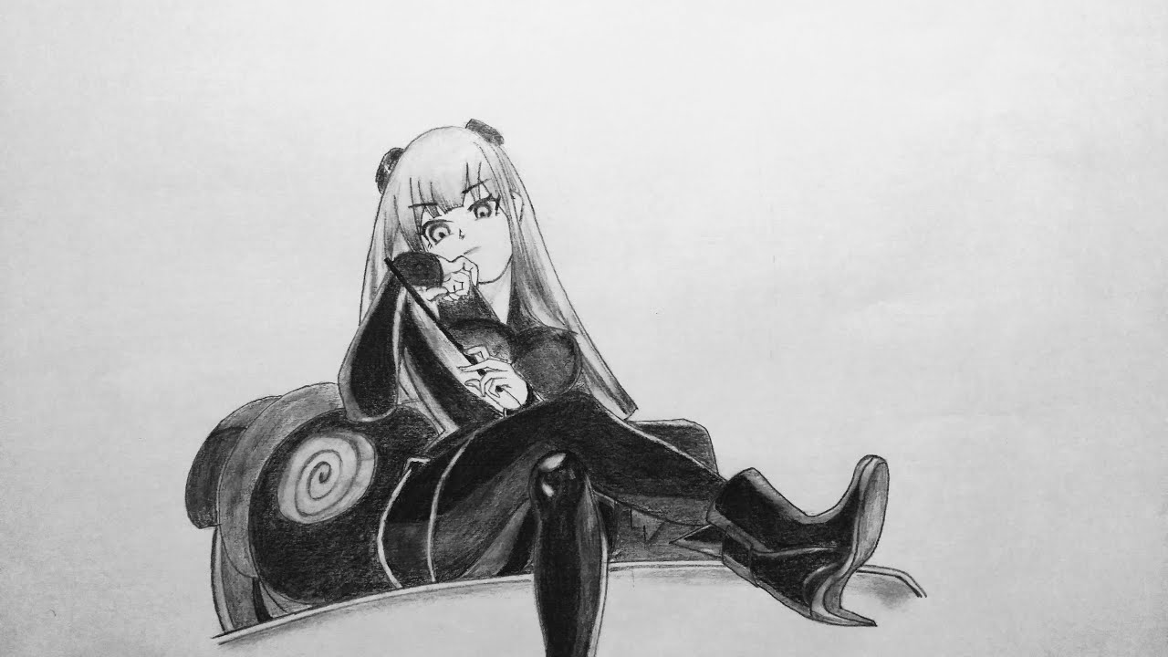 #Art #Drawing #sketch | How to draw animated character #2phut hon | # ...