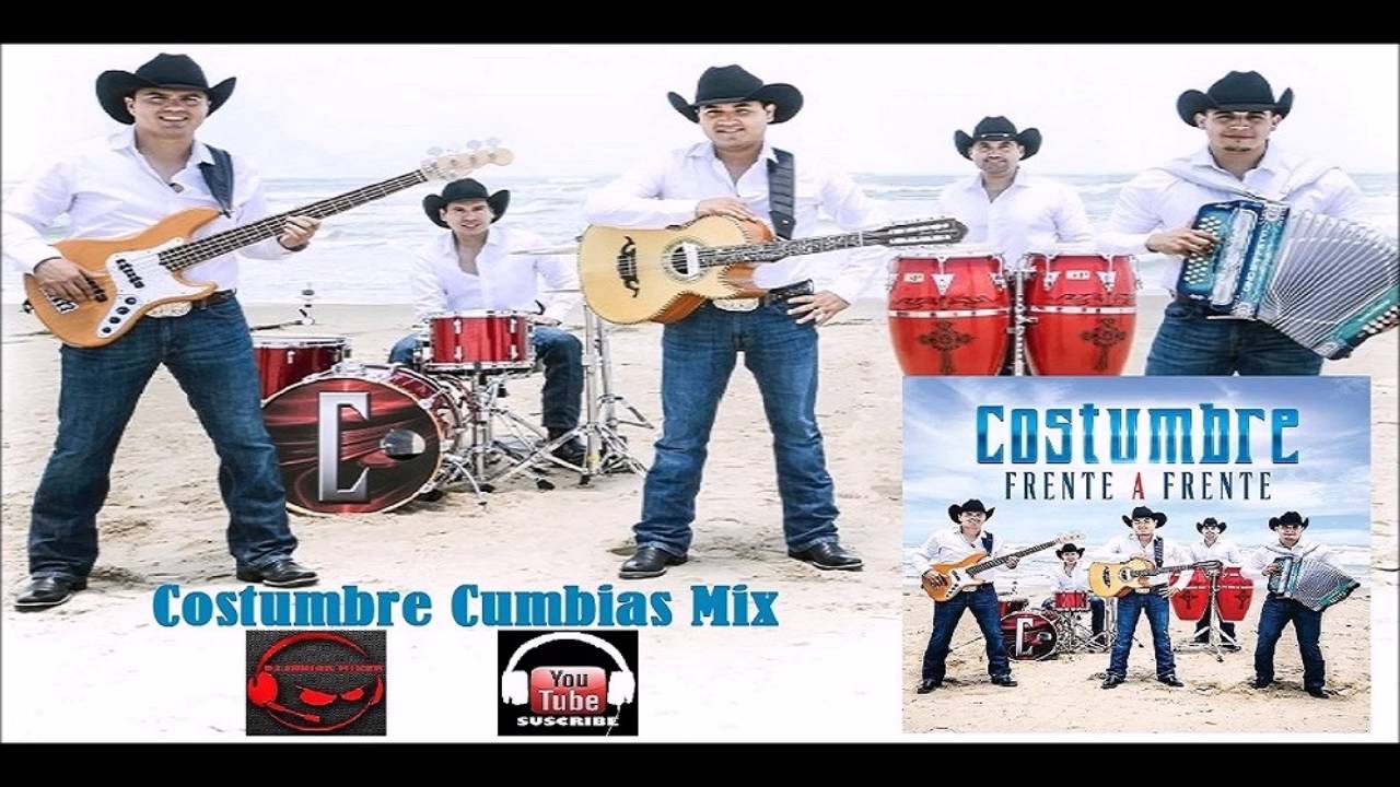 COSTUMBRE - CUMBIAS MIX (CD FRENTE A FRENTE) BY DJ JUNIOR MIXER - YouTube