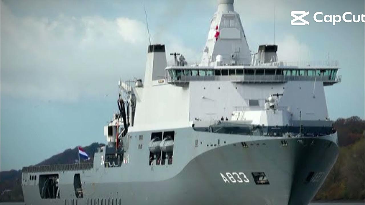 JEDAG JEDUG KAPAL HNLMS KAREL DOORMAN (A833) - YouTube