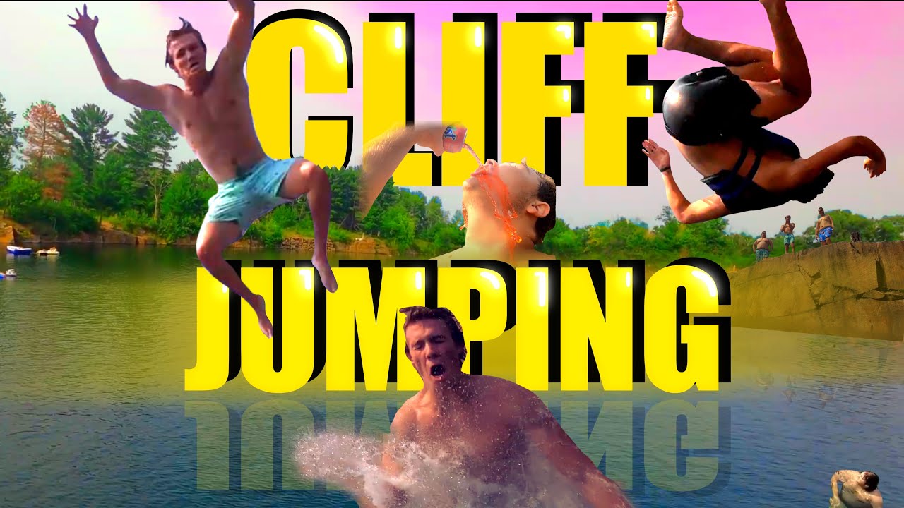 CLIFF JUMPING GONE WILD - YouTube