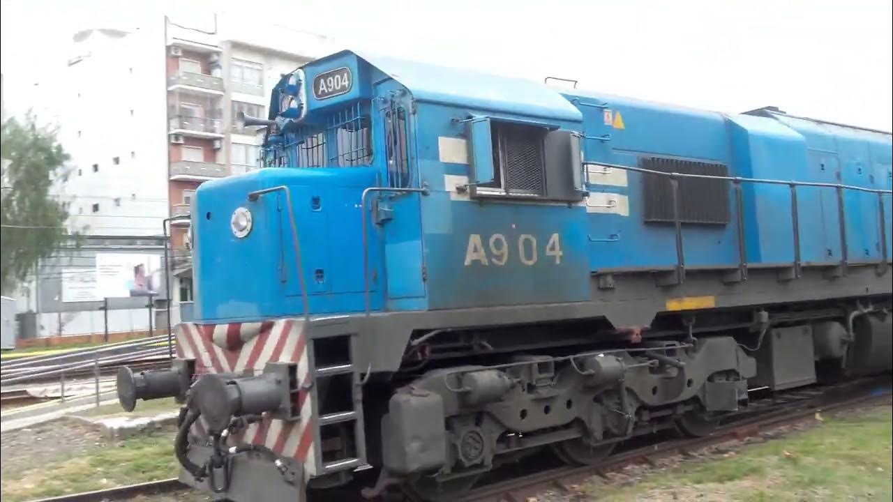 General Motors GT-22 A904 (ex 9038) maniobrando en Haedo - YouTube