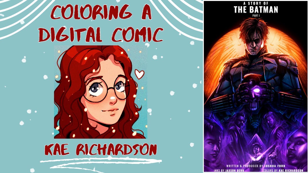 Coloring a Digital Comic Book with Comic Colorist Kae Richardson ...