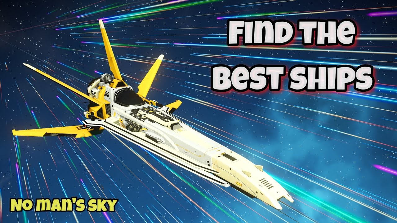 Where to find the best ships in No man's sky - YouTube