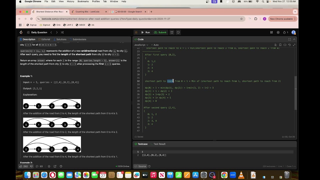 338. Counting Bits #liveWhenSolvingFirstTime - YouTube