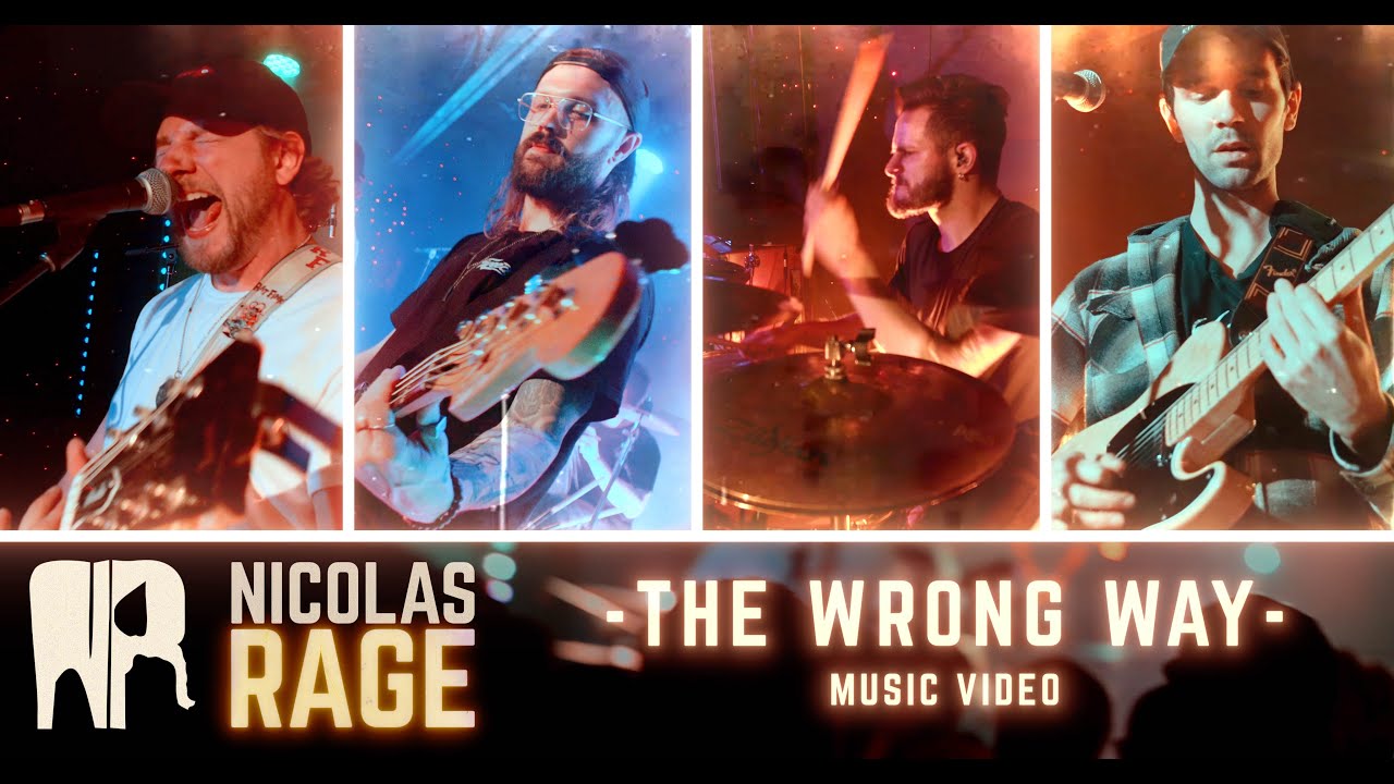 Nicolas Rage - The Wrong Way (Official Music Video) - YouTube