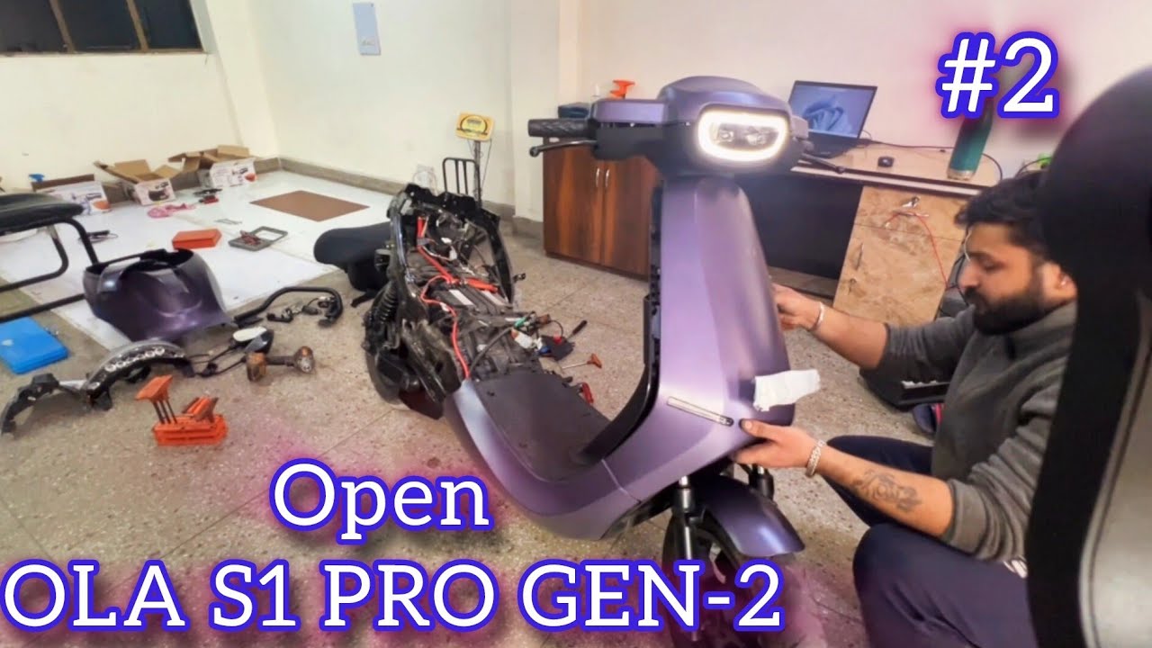 Open OLA S1 Pro Gen-2 Scooter . (Part 2) - YouTube