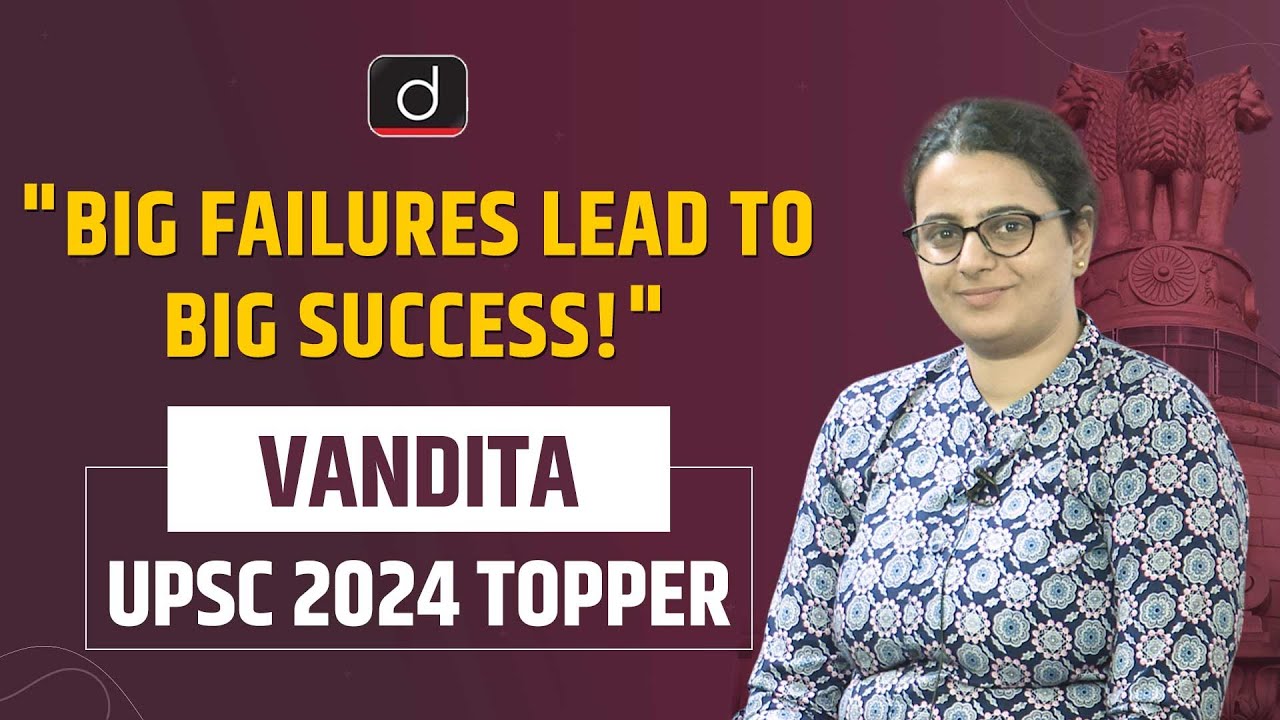 UPSC Result 2024 | Vandita | UPSC Topper | Drishti IAS English - YouTube