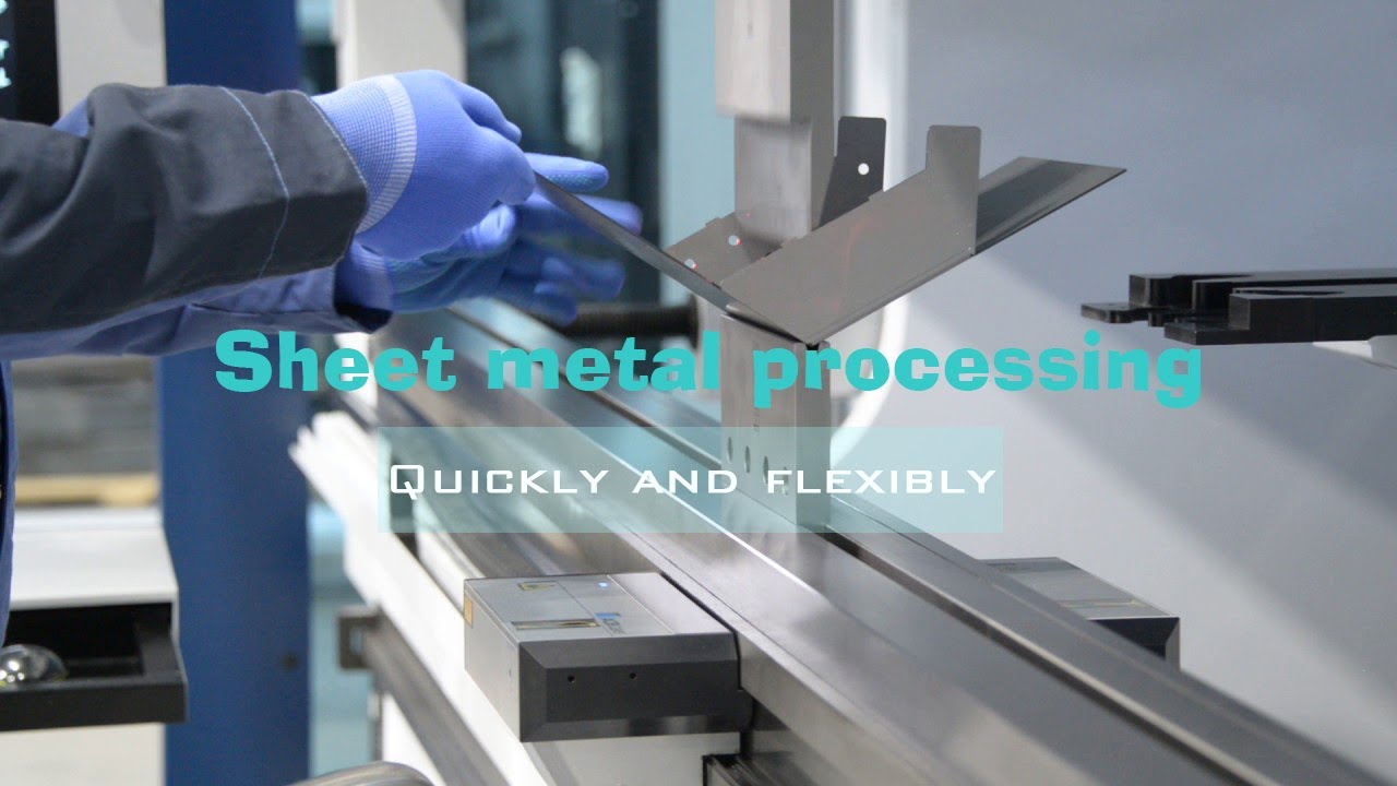 sheet metal processing - YouTube