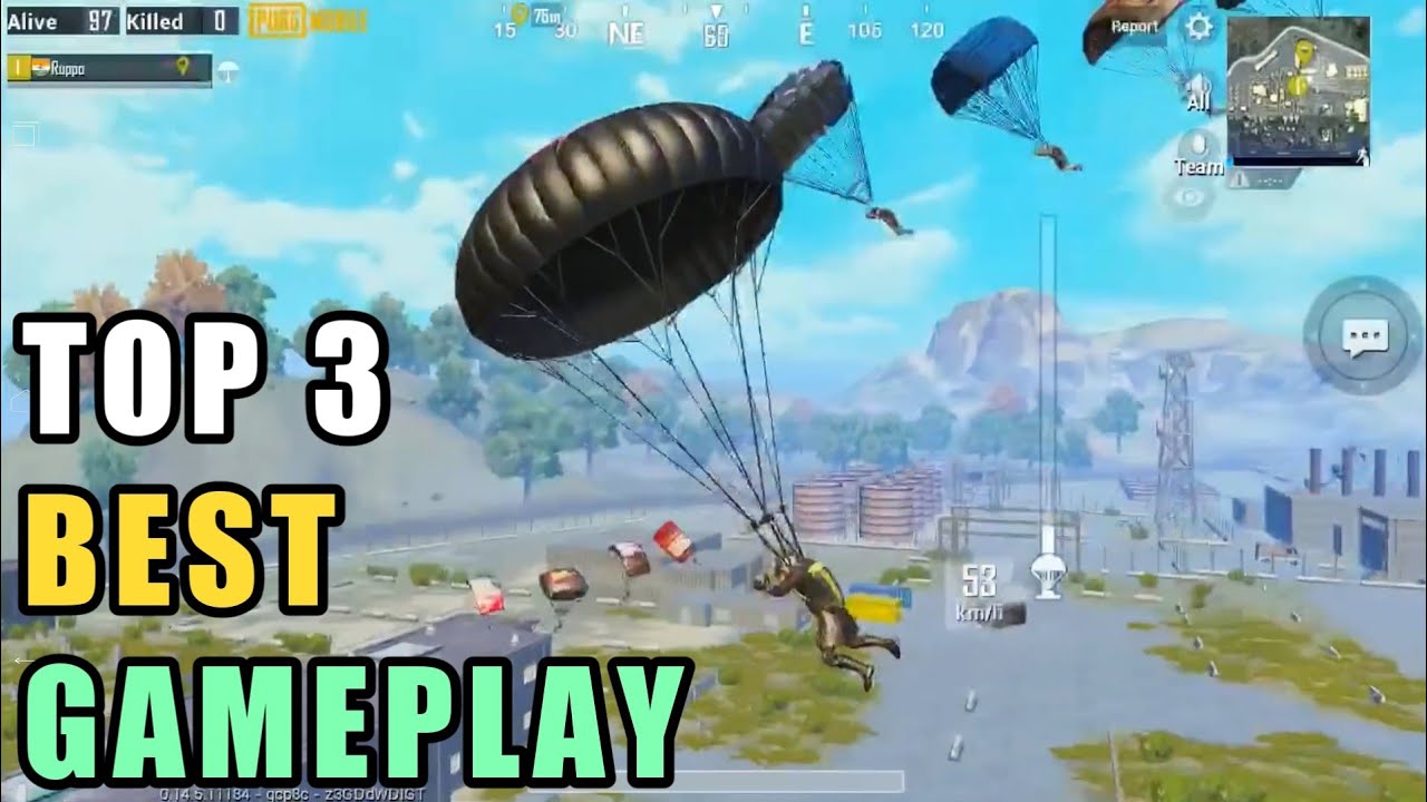 TOP 3 BEST GAMEPLAY IN MILITARY BASE | PUBG MOBILE - YouTube
