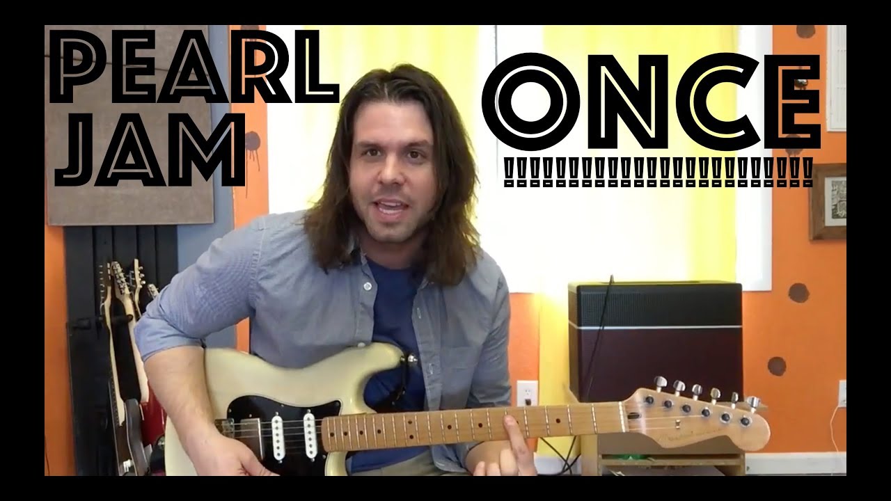 Guitar Lesson: How To Play Once By Pearl Jam (!!!) Stone's Part - YouTube