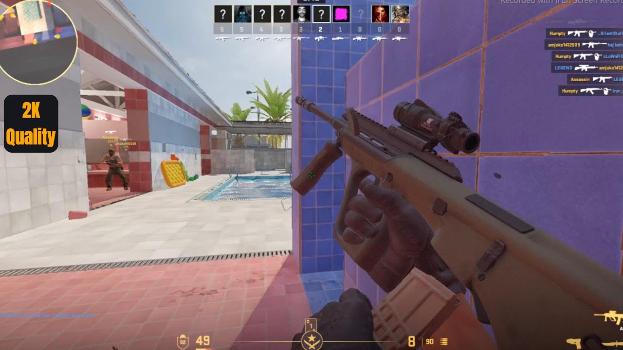 Counter Strike 2 Gameplay 2K (No Commentary) - YouTube