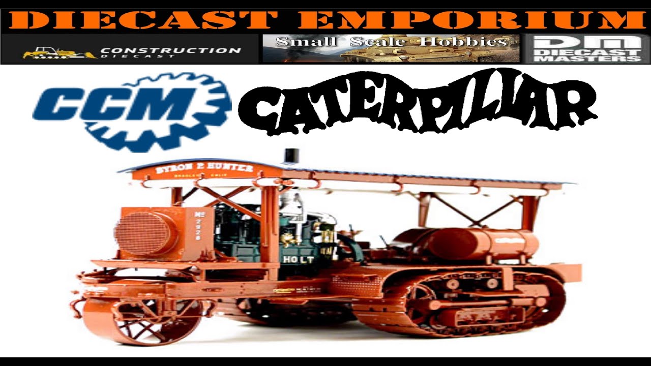 1:48 Scale Brass Classic Construction Models CCM Holt Caterpillar 75 ...