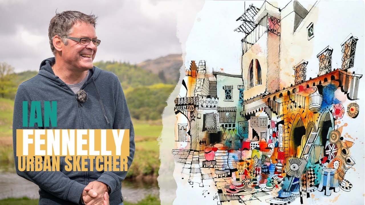 A brief introduction to Ian Fennelly - Urban Sketching Artist - YouTube