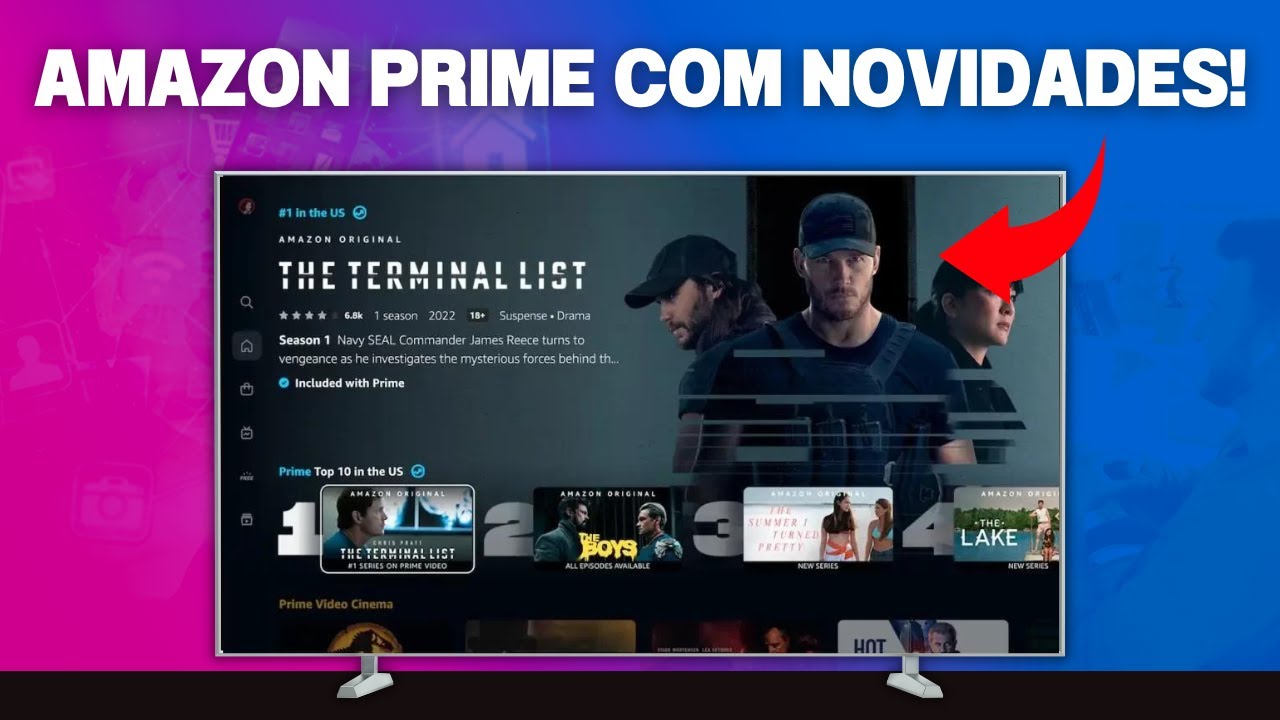 PRIME VIDEO - TUDO sobre o NOVO DESIGN nas SMART TVS - YouTube
