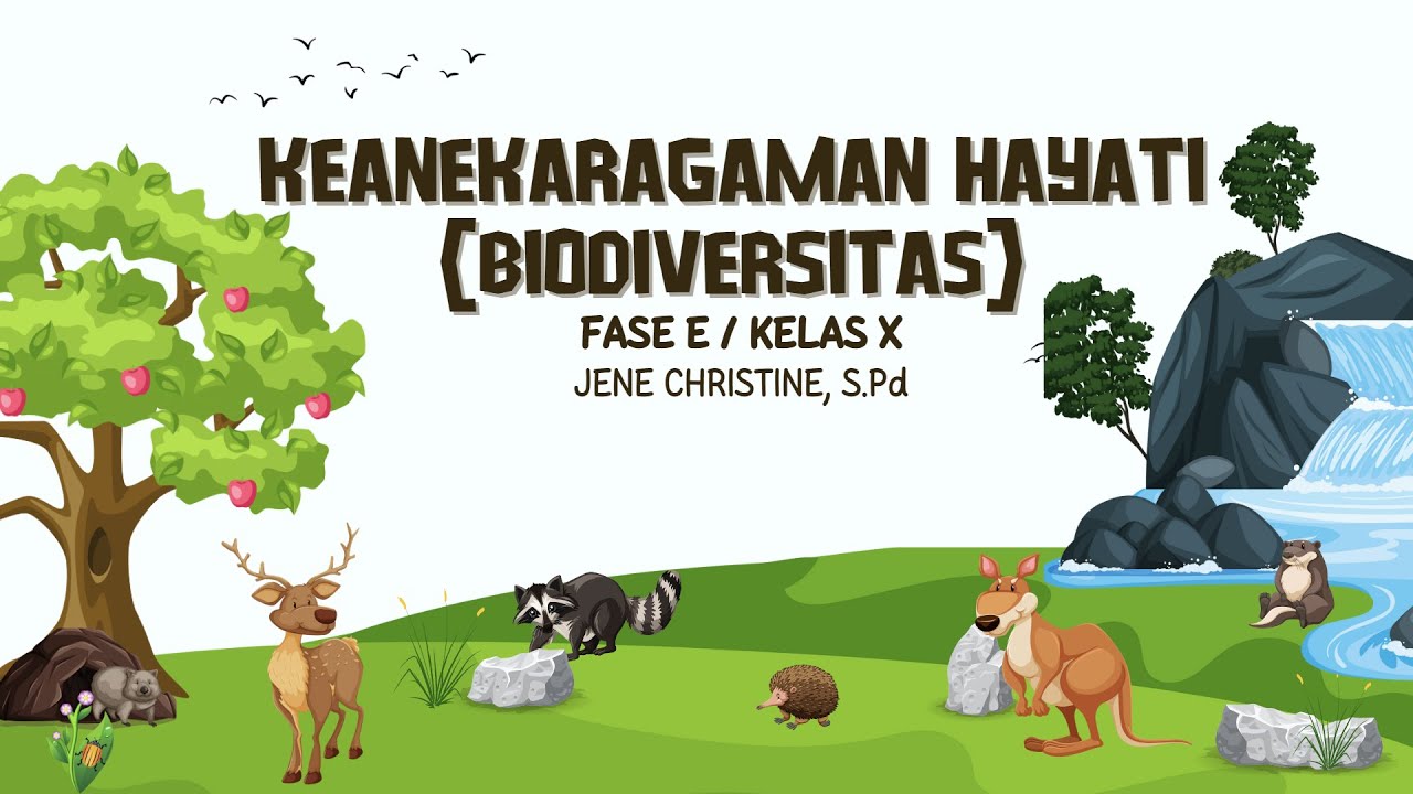 KEANEKARAGAMAN HAYATI (BIODIVERSITAS) - YouTube