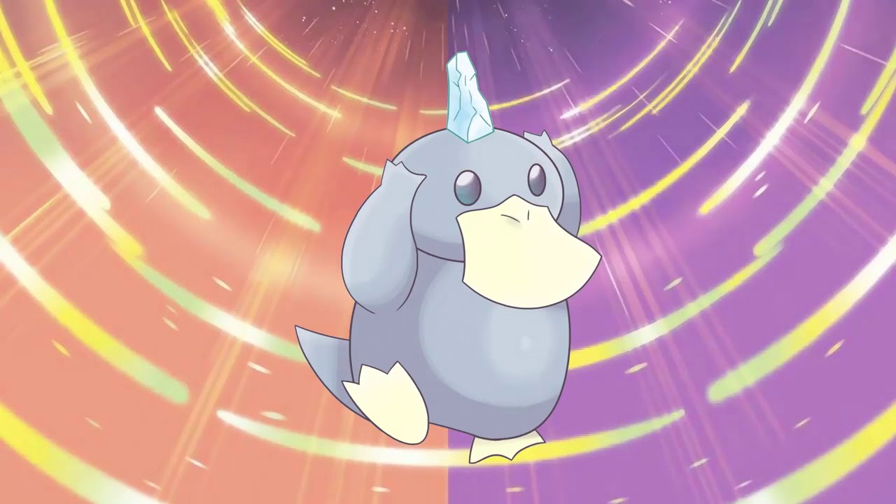 PSYDUCK and GOLDUCK new Alolan Form !! In PokéMon Game Ultra Sun and ...