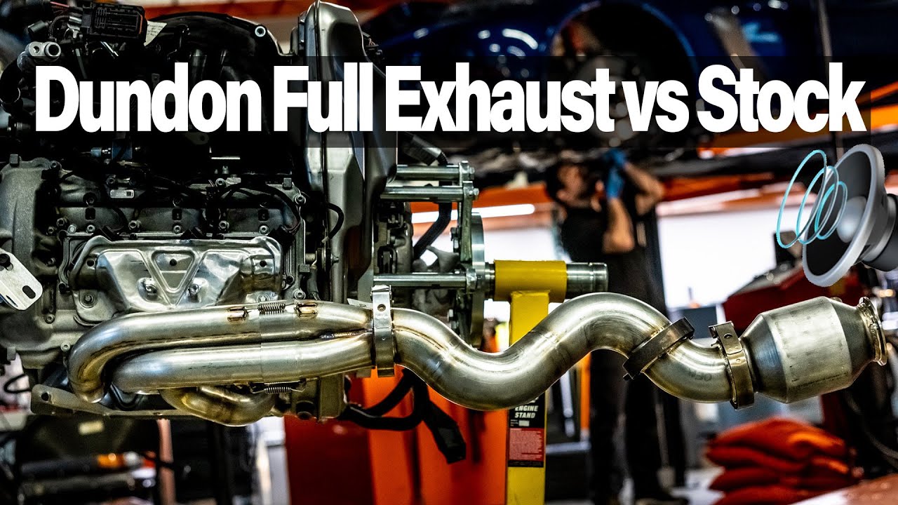 Dundon Motorsports 718 GT4RS Full Exhaust Sound Comparison | Hear the ...