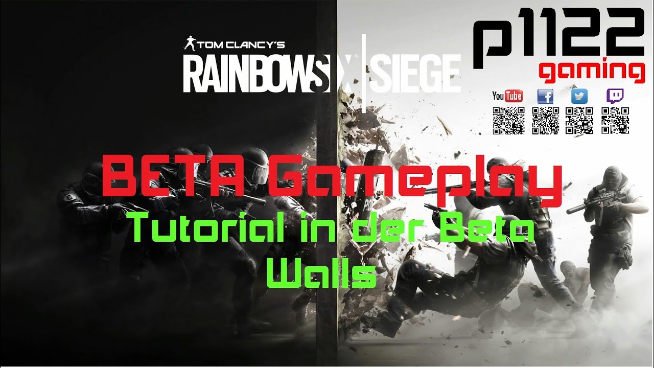 Let's Play - Tom Clancy's Rainbow Six® Siege - Closed Beta - Tutorial ...