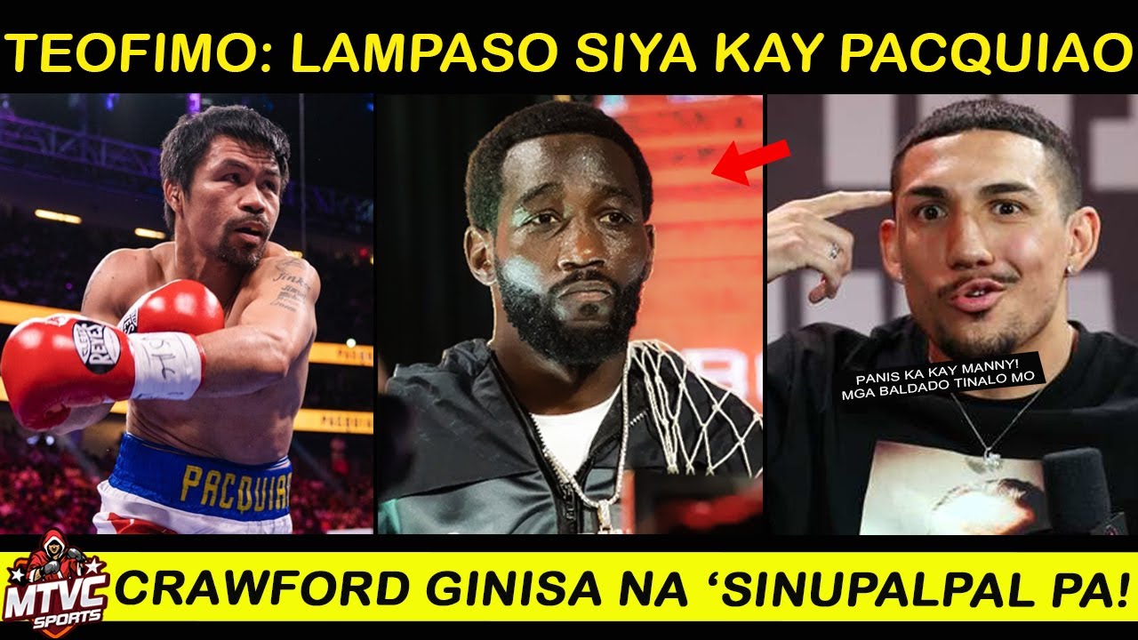 Teofimo: Lampaso siya kay PACQUIAO! Lahat ng Tinalo ni Crawford Puro ...