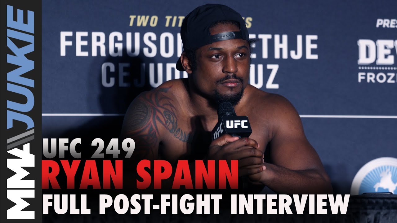 UFC 249: Ryan Spann full post-fight interview - YouTube