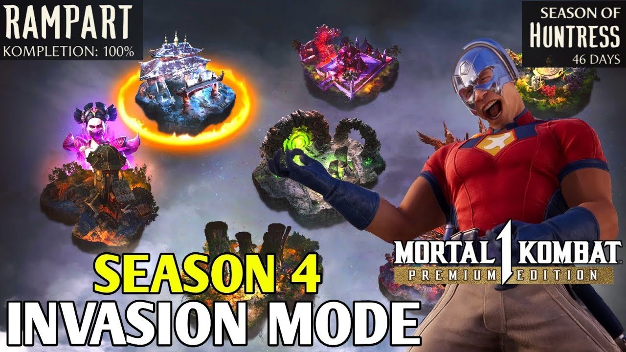 Rampart MORTAL KOMBAT 1 Invasion Season 4 MK1 | MK1 Peacemaker Gameplay ...