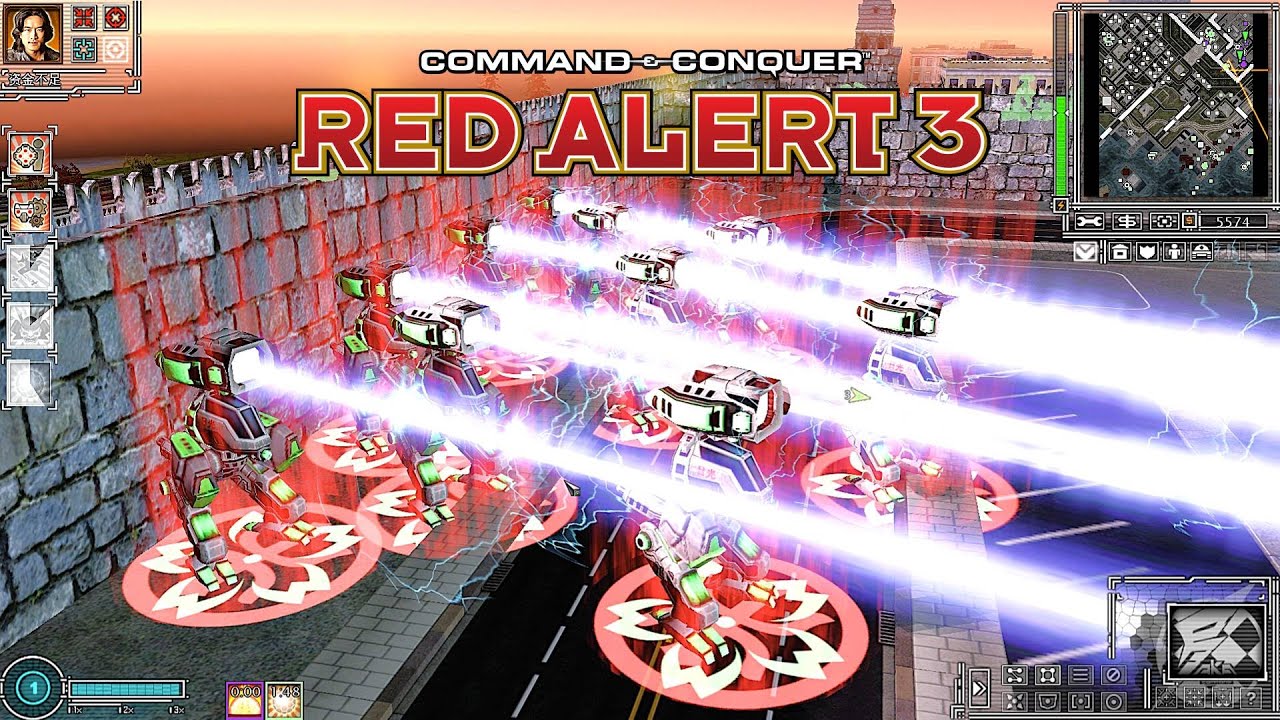 Red Alert 3 Armor Rush MOD Rising Sun PVE Map | Zombie RUSH!!? - YouTube