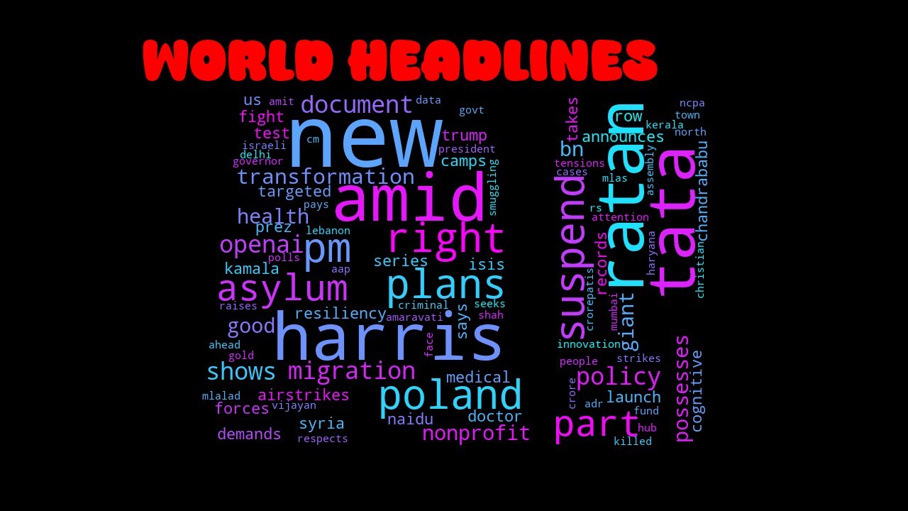 World Top headlines | 2024-10-15 | AI NEWS | #worldnews # ...