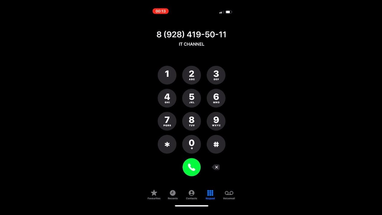 Apple iPhone 13 Pro Outgoing Call - YouTube