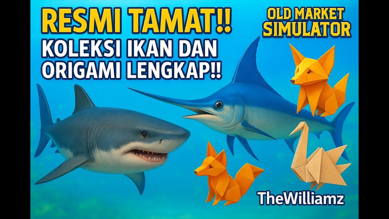 #7 END! MELENGKAPI KOLEKSI IKAN DAN ORIGAMI DI MUSEUM OLD MARKET ...