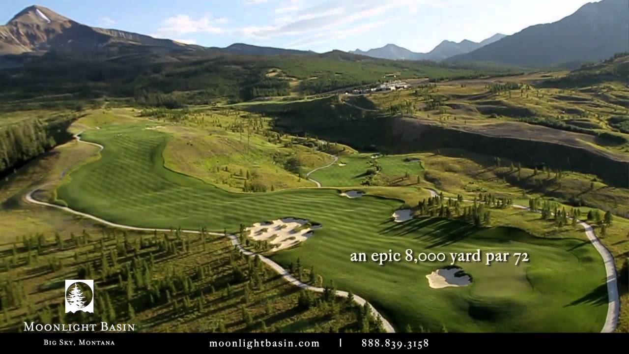 Moonlight Basin Golf and Spa - YouTube